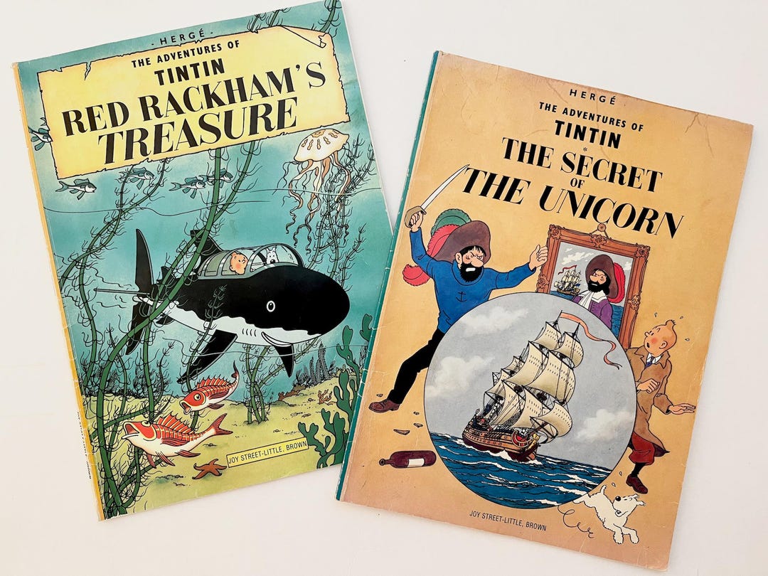 The Adventures of TINTIN / Red Rackham's Treasure / the Secret of the ...