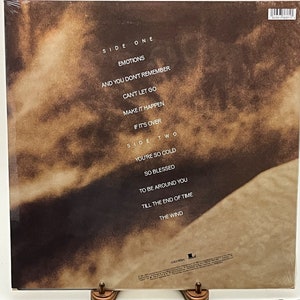 Mariah Carey EMOTIONS / 1991 Remastered Reissue Memphis Record Pressing ...