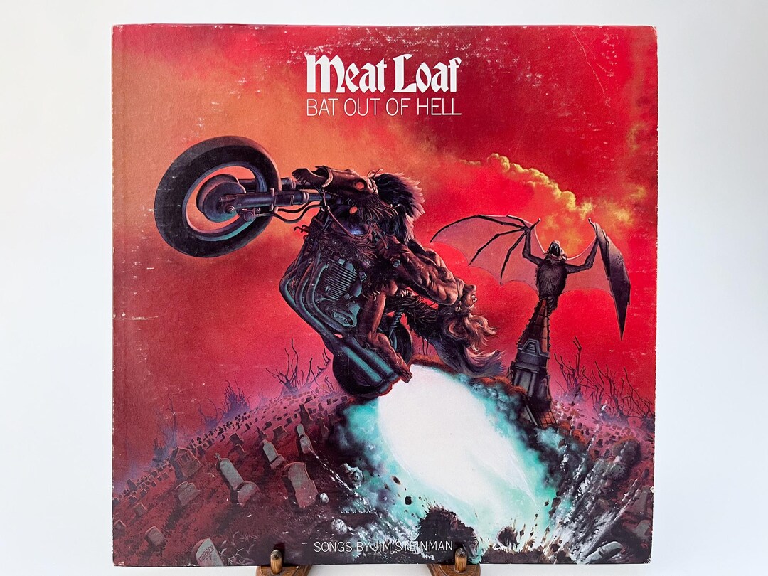 MEAT LOAF Bat Out of Hell / Original 1977 Terre Haute Pressing Vinyl / Epic – PE 34974 - Etsy