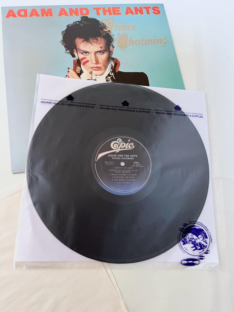 Adam and the Ants – Prince Charming / 1981 Pitman Pressing Vinyl / Epic ...