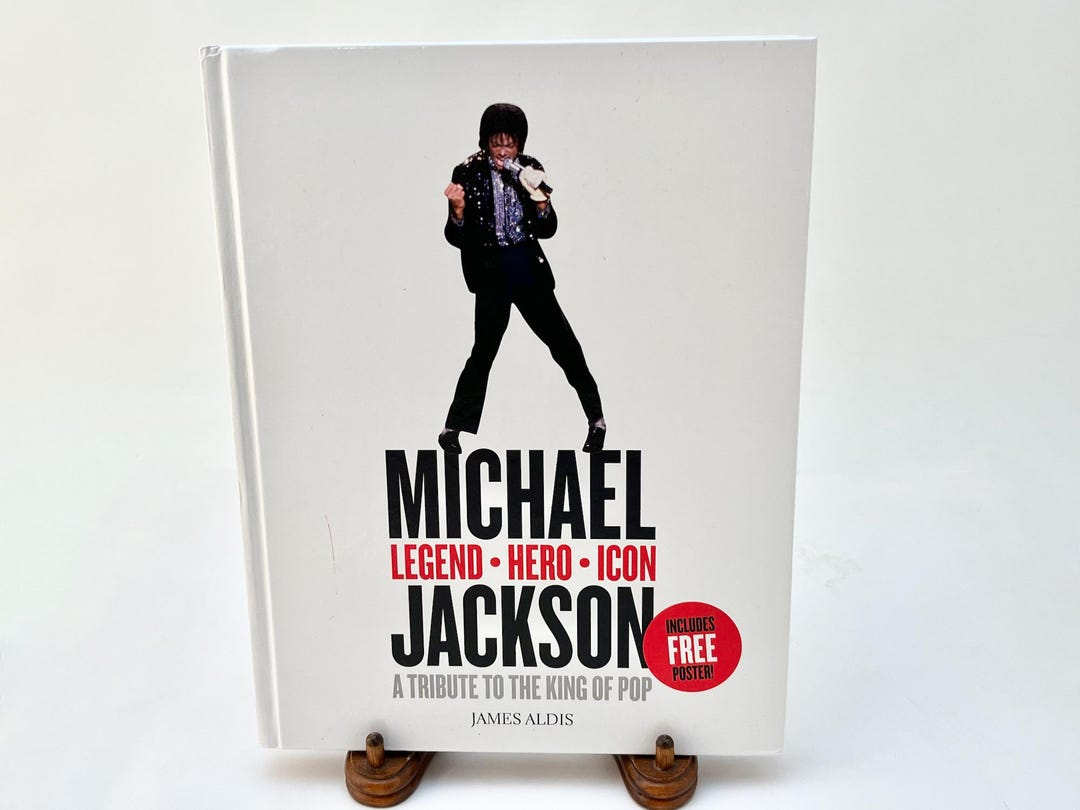 MICHAEL JACKSON Legend - Hero - Icon by James Aldis / First UK Edition ...
