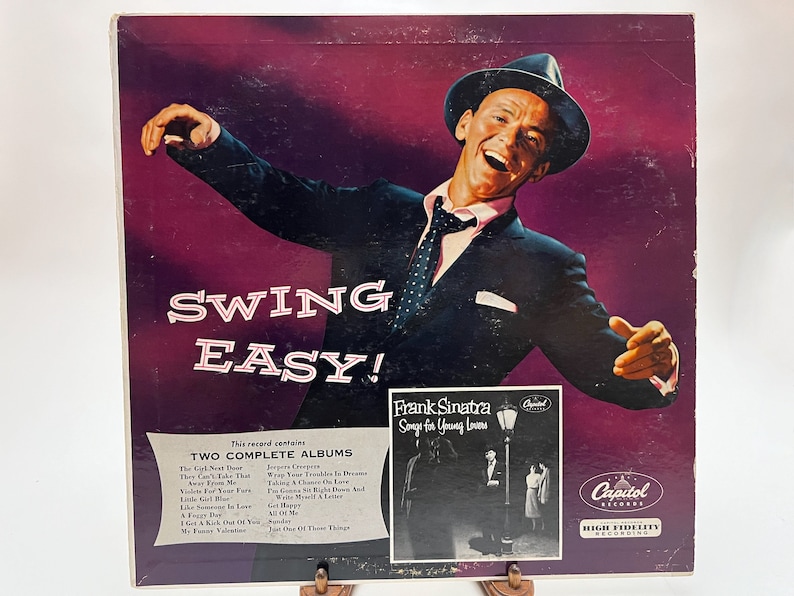 Frank Sinatra Swing Easy and Songs for Young Lovers / Original 1955 ...