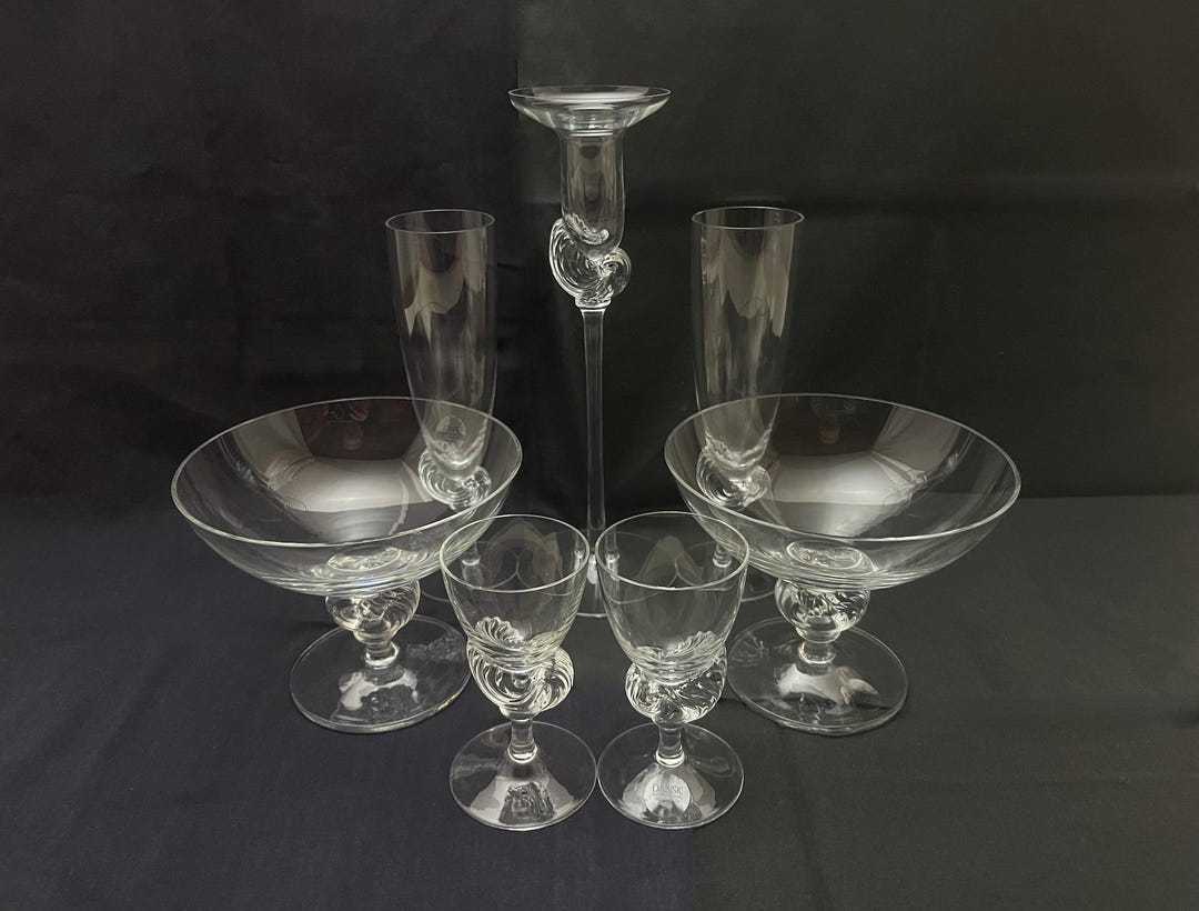 Neptune by DANSK / Assorted Crystal Barware / Discontinued / SOLD ...