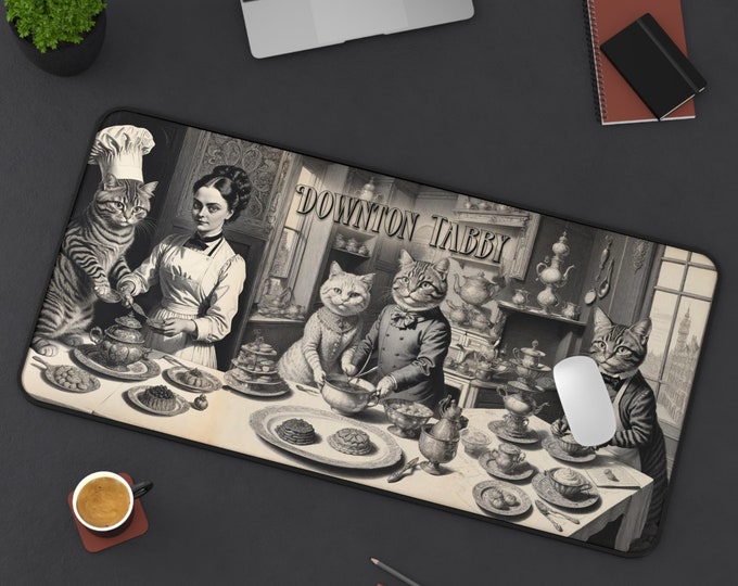 Downton Tabby a Framed A4, High Quality Print of an Original Artwork by ...