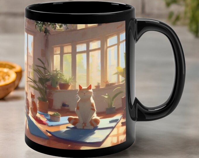 Reiki Cat Mug, Magical Cat, Energy Healing, Reiki Meowster, Spiritual ...