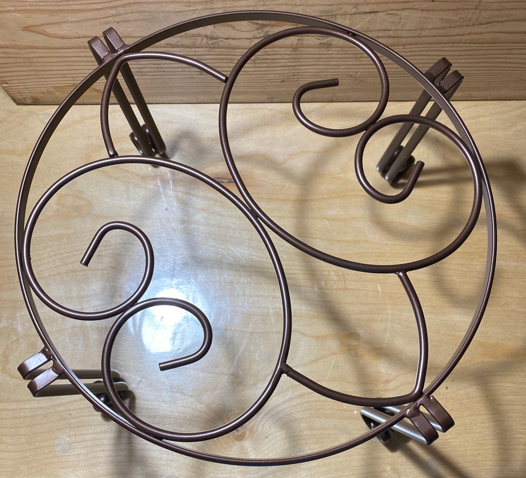 Medium Copper Color Metal Plant Stand - Etsy