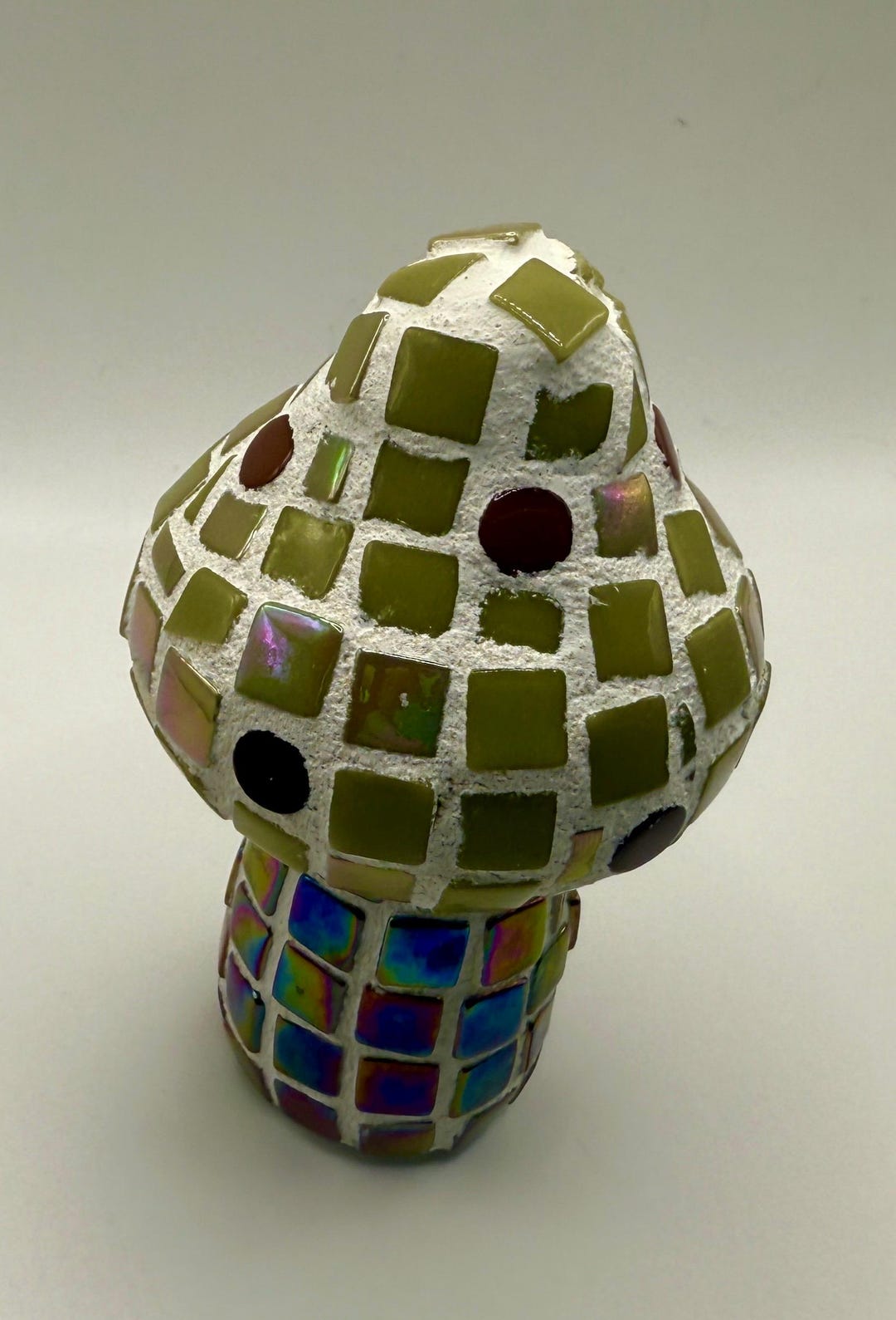 Mosaic Mushroom, Handmade Ceramic Tile Indoor Decor - Etsy