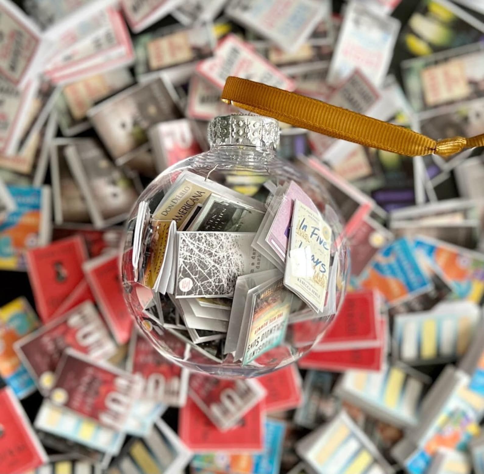 Custom Year of Books Ornament Booktok-inspired - Etsy