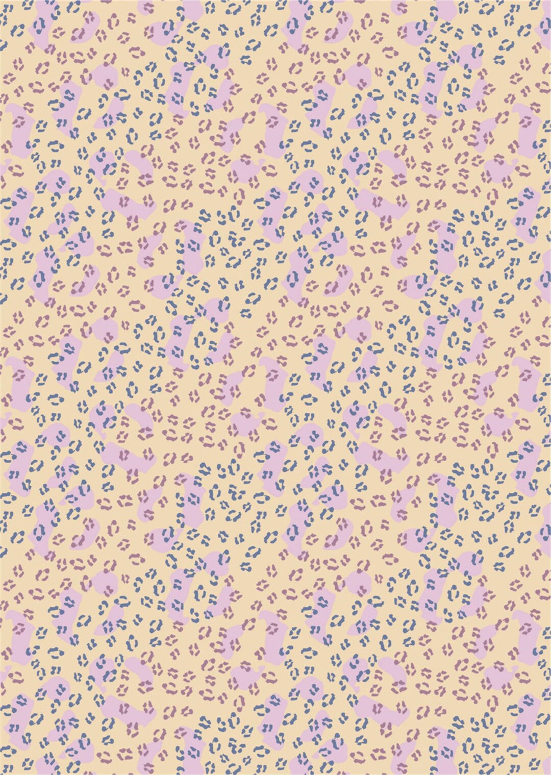 Tela de poliéster spandex con estampado de leopardo, elástica en 4 ...