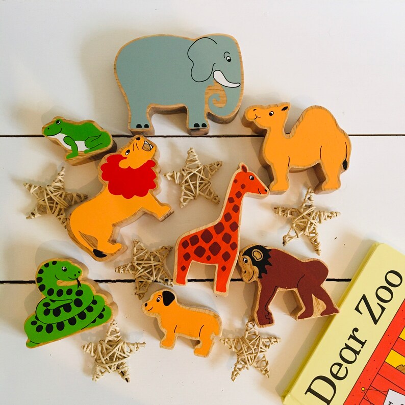 Dear Zoo Story Sack Story Book Set Childrens Book Wooden Toys - Etsy ...