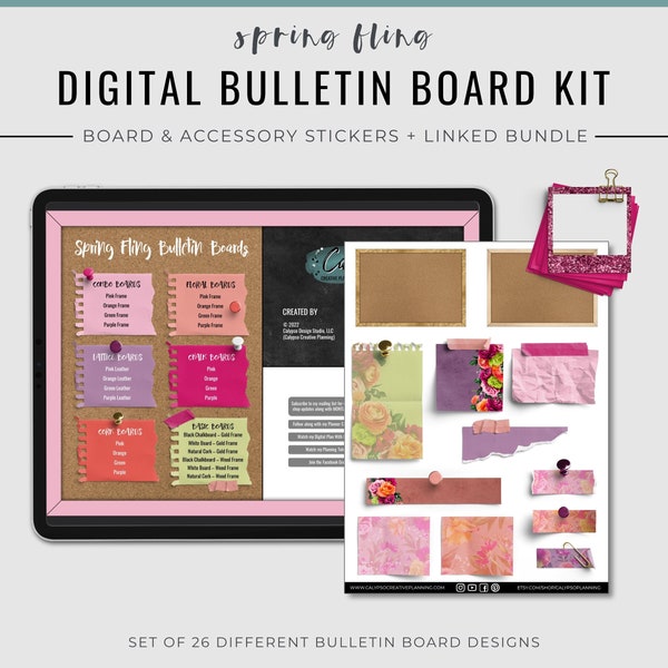 Spring Chalkboard - Etsy