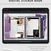 Black and Gold Luxury Digital Sticker Book / Goodnotes Stickers ...