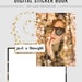 Black and Gold Luxury Digital Sticker Book / Goodnotes Stickers ...