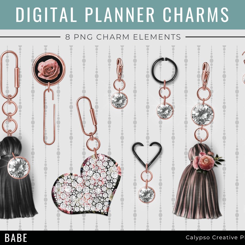 Planner Charm - Etsy