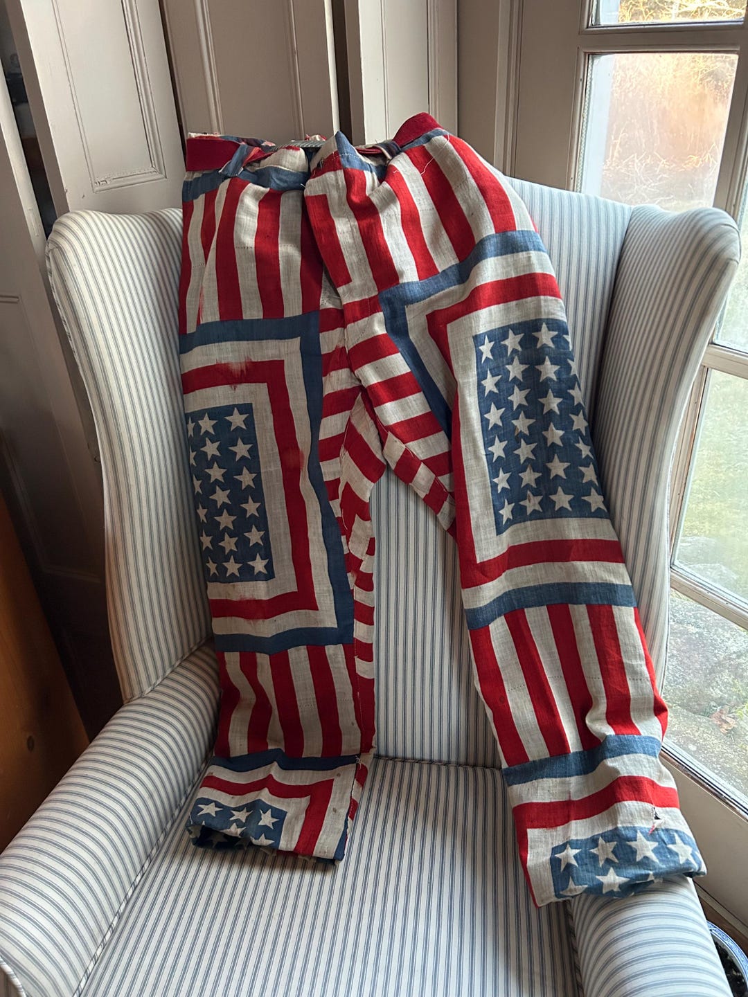 Exceptional Antique Patriotic Parade Pants - Etsy