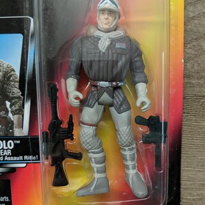 Han Solo in Hoth Gear With Assault Rifle and Blaster Pistol, Vintage ...