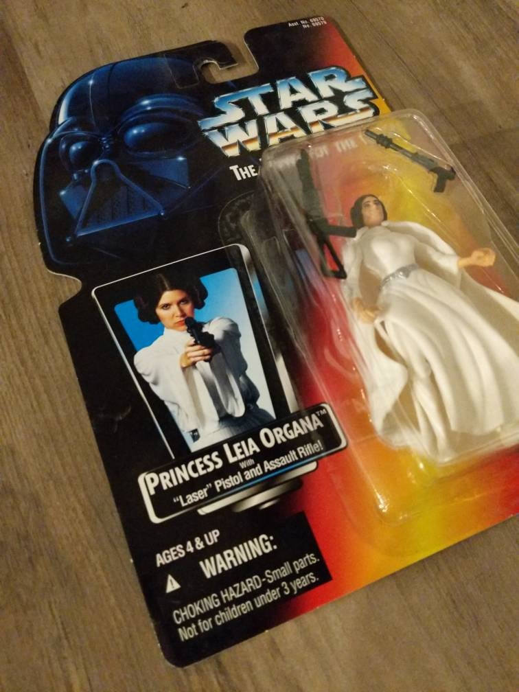 PRINCESS LEIA With Laser Pistol and Assault Rifle Vintage - Etsy