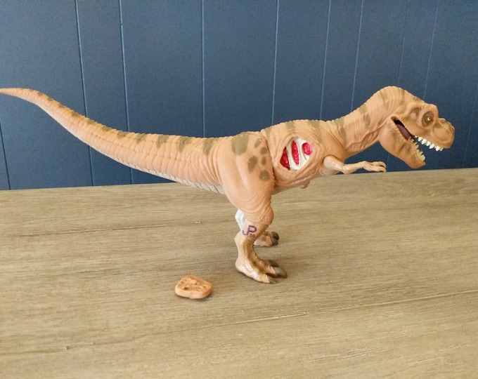 Young T-rex Vintage Jurassic Park Toy Dinosaur, Tyrannosaurus Rex ...