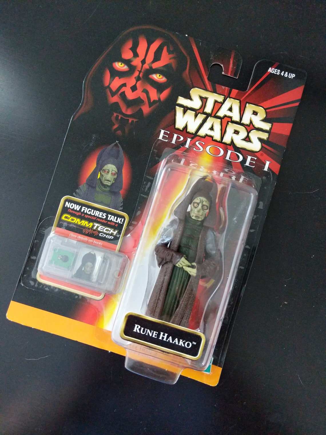 Vintage Star Wars Toys Talking Starwars Rune Haako Toy | Etsy