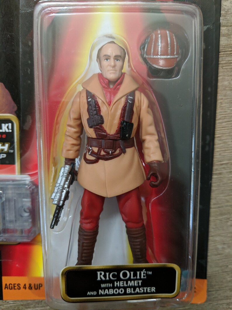 Ric Olie Pilot Vintage Star Wars Toys, Starwars Naboo Royal Guard With ...