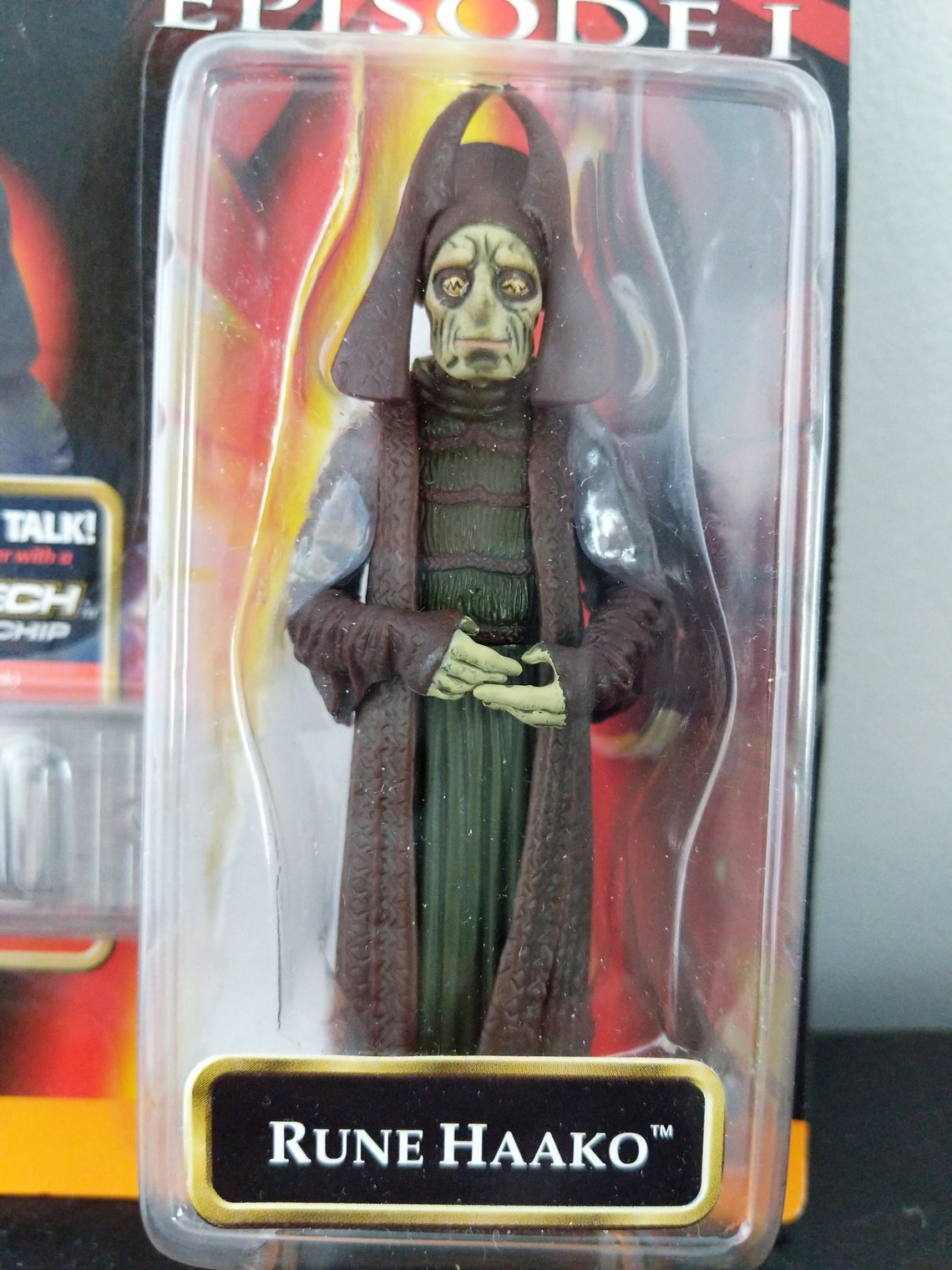 Vintage Star Wars Toys Talking Starwars Rune Haako Toy - Etsy
