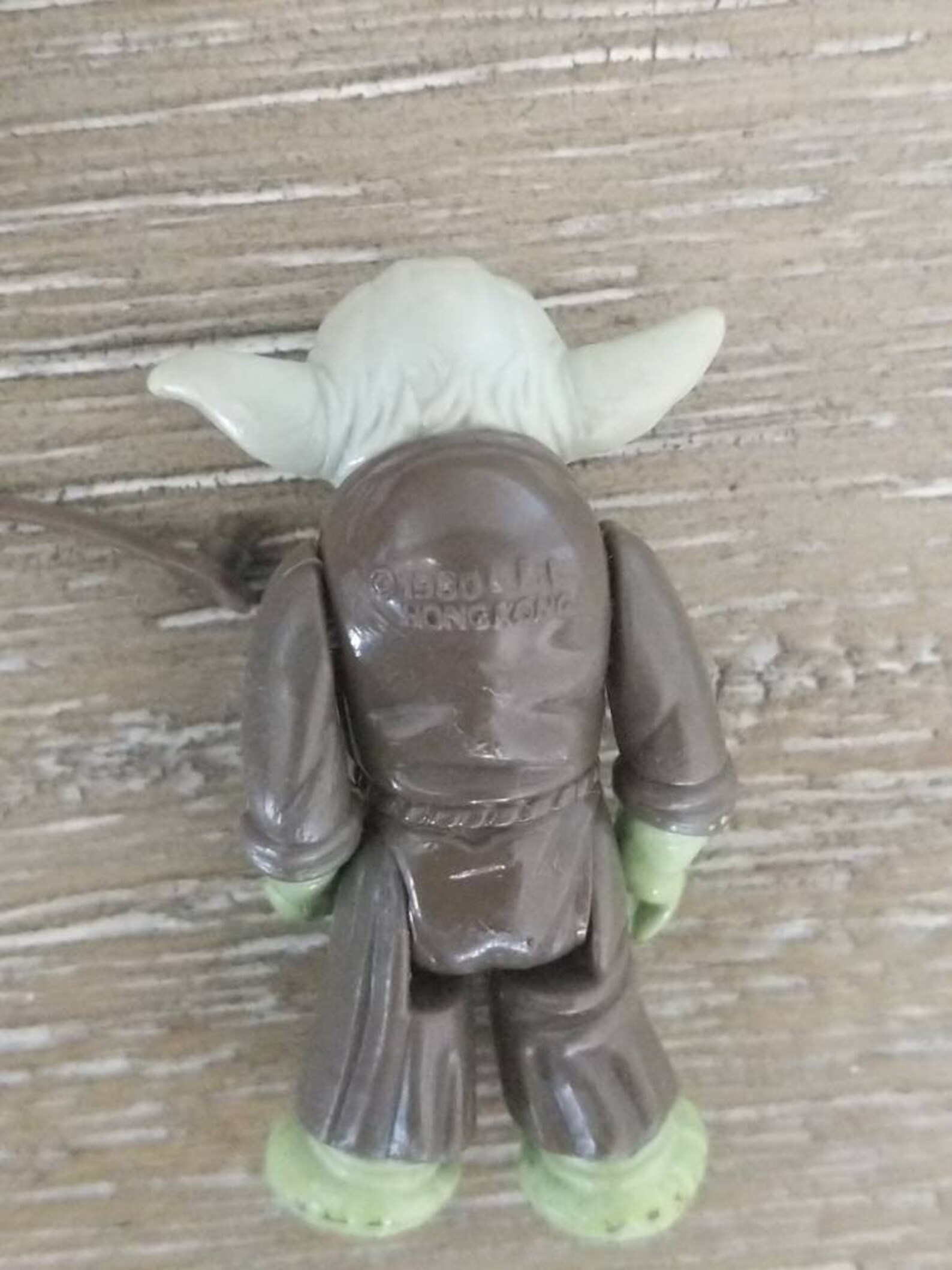 Original 1980 Yoda Action Figure, Orange Eyes Cape and Belt, Vintage ...