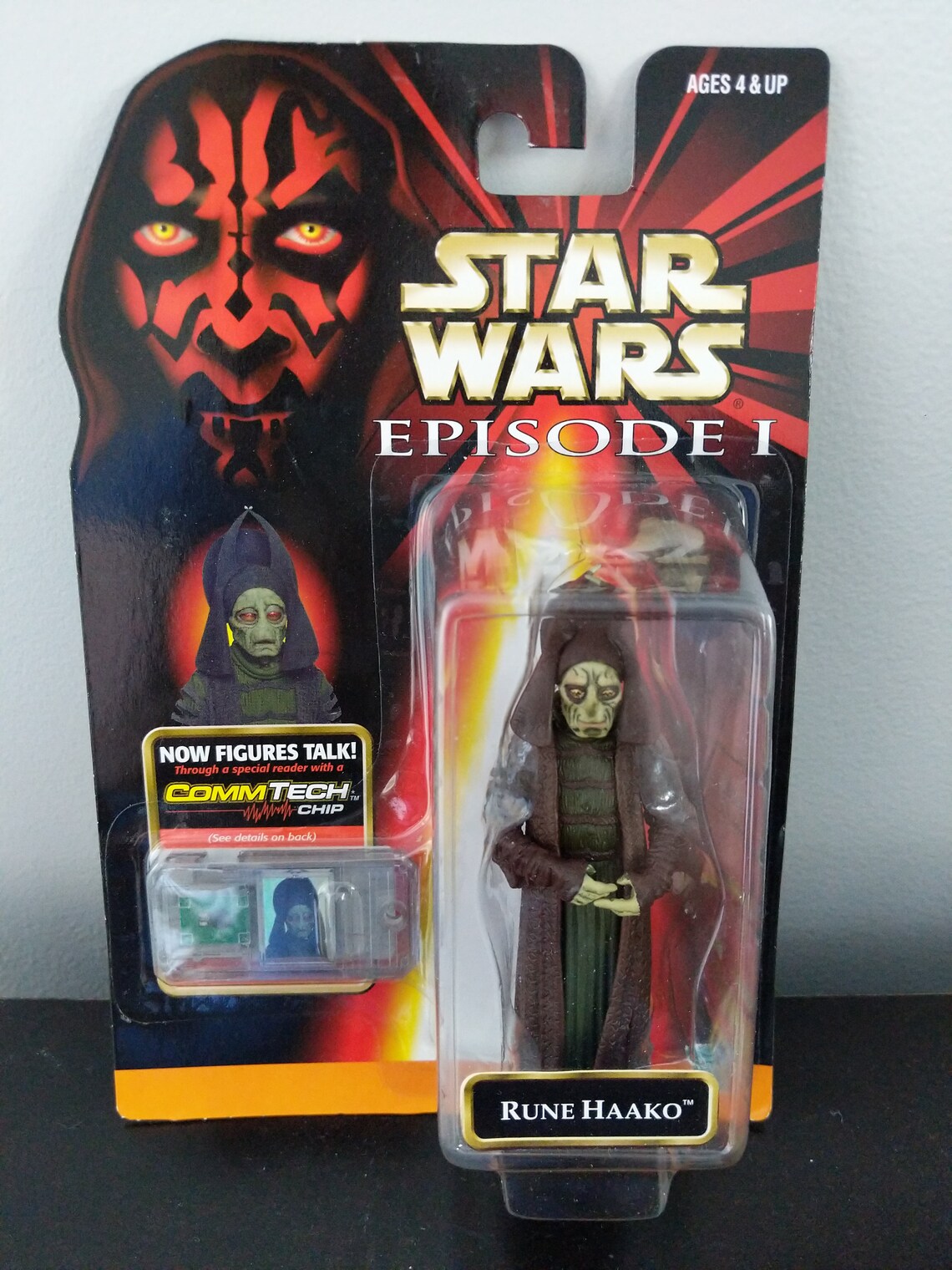 Vintage Star Wars Toys Talking Starwars Rune Haako Toy - Etsy