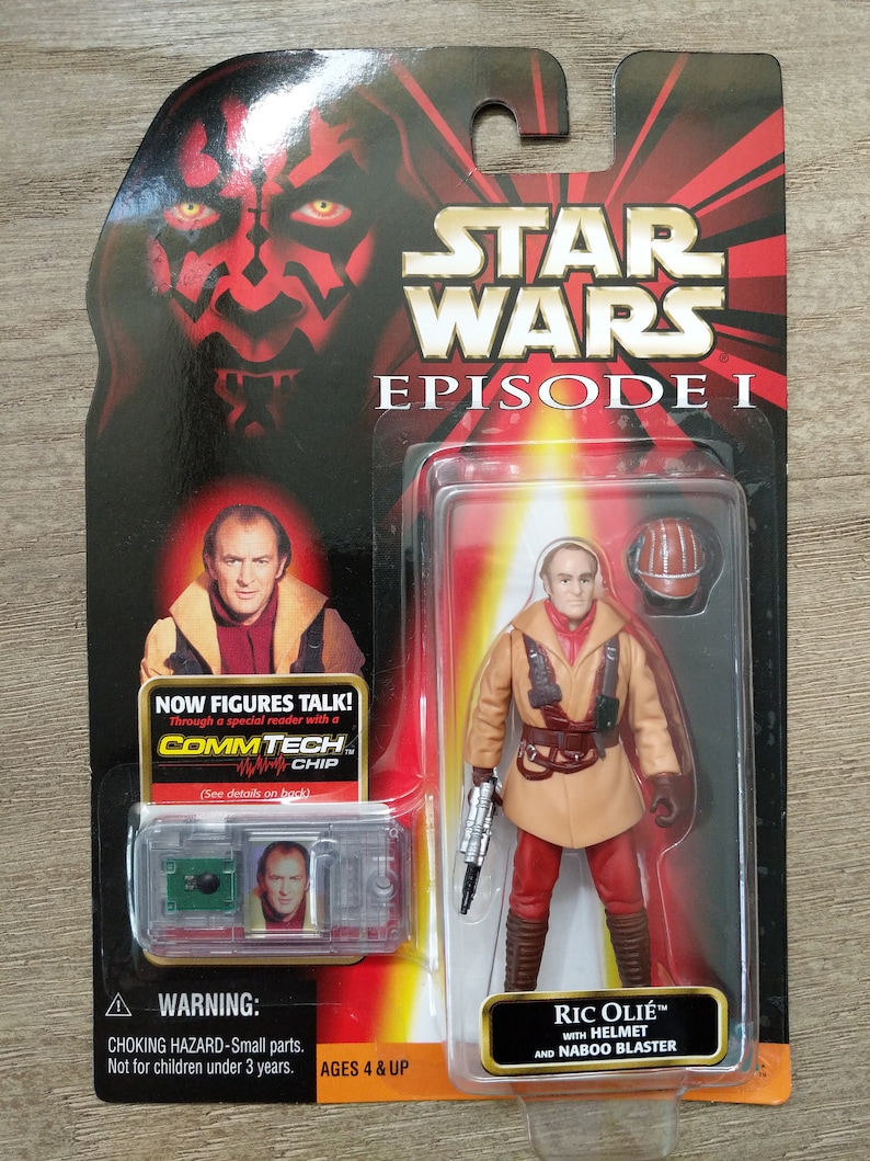 Ric Olie Pilot Vintage Star Wars Toys, Starwars Naboo Royal Guard With ...