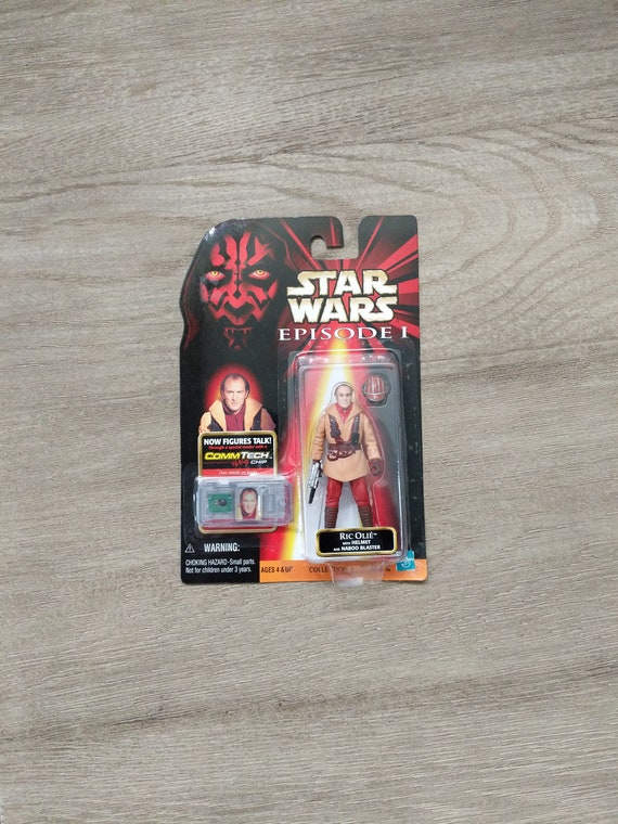 Ric Olie Pilot Vintage Star Wars Toys Starwars Naboo Royal | Etsy