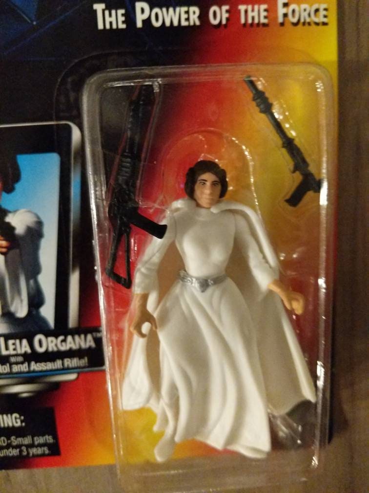 PRINCESS LEIA With Laser Pistol and Assault Rifle Vintage - Etsy