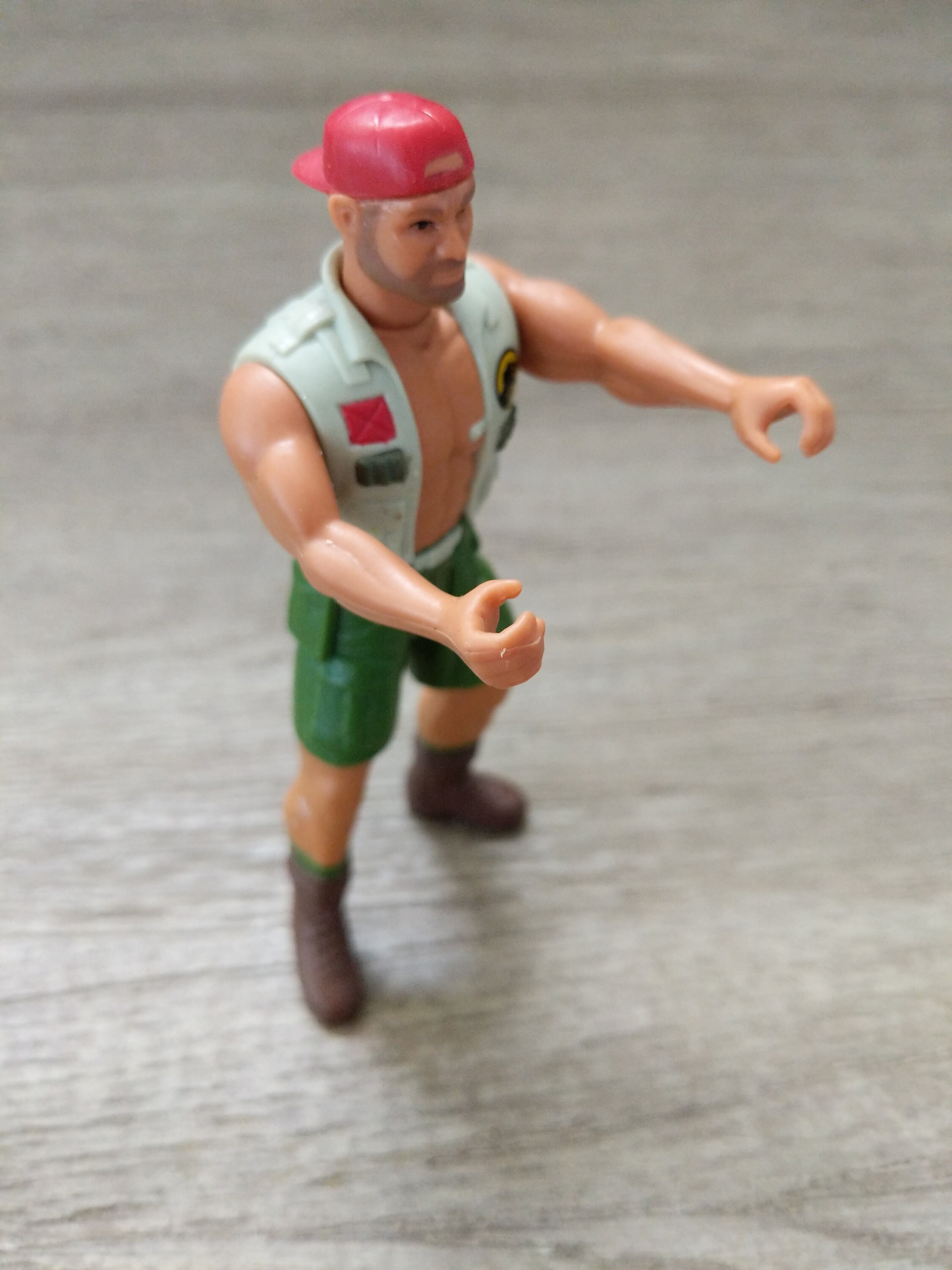 Vintage Jurassic Park Harpoon Harrison Action Figure, Dino Trackers ...