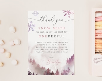 Thank You Snow Much Card - Etsy