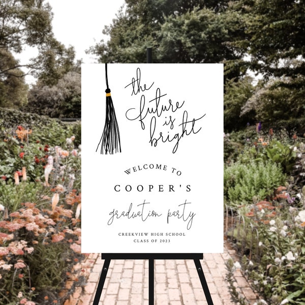 Welcome to Graduation Party Signs - Etsy