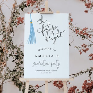 Blue Gold Graduation - Etsy