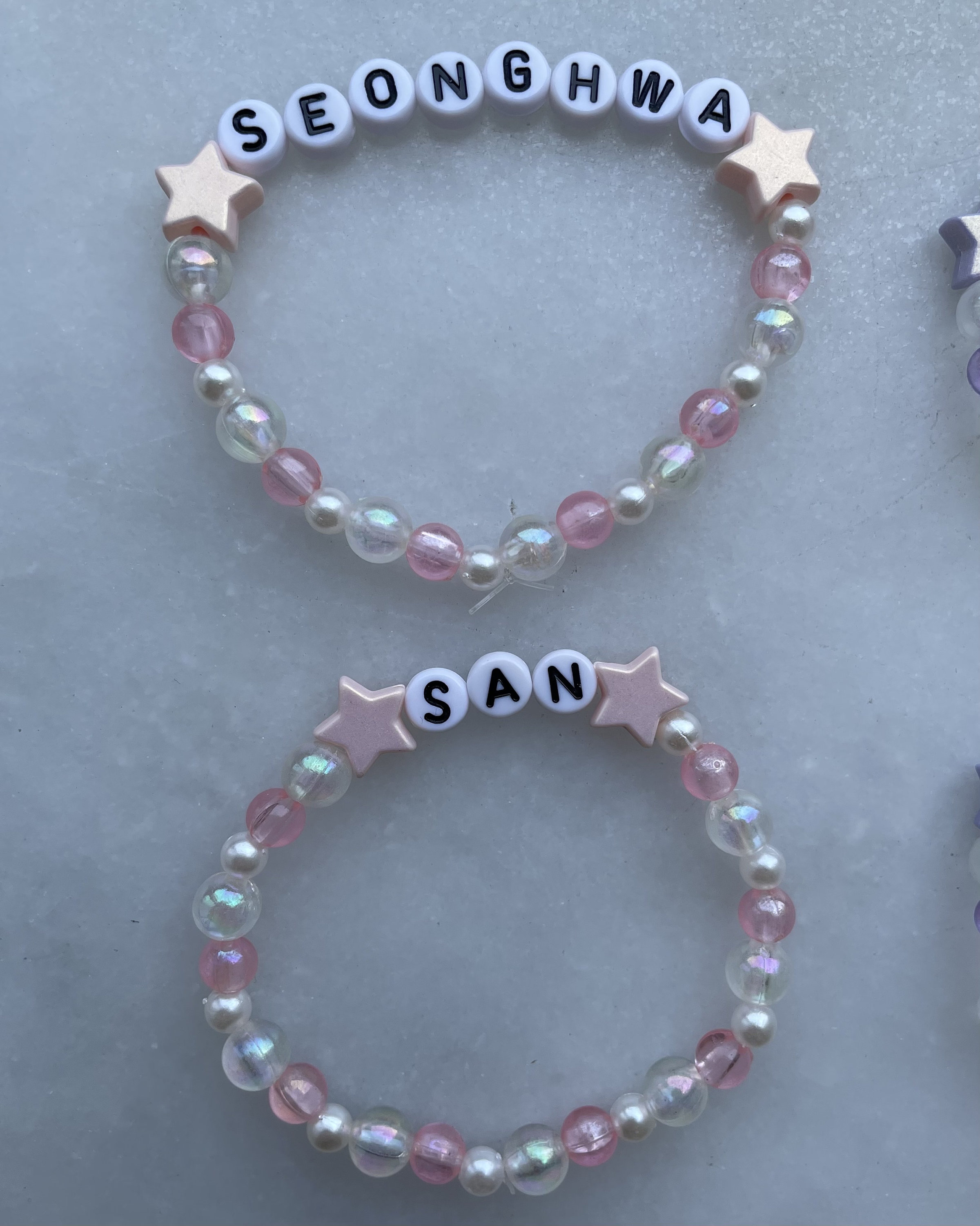 Ateez Bracelet Kpop Custom Atiny - Etsy