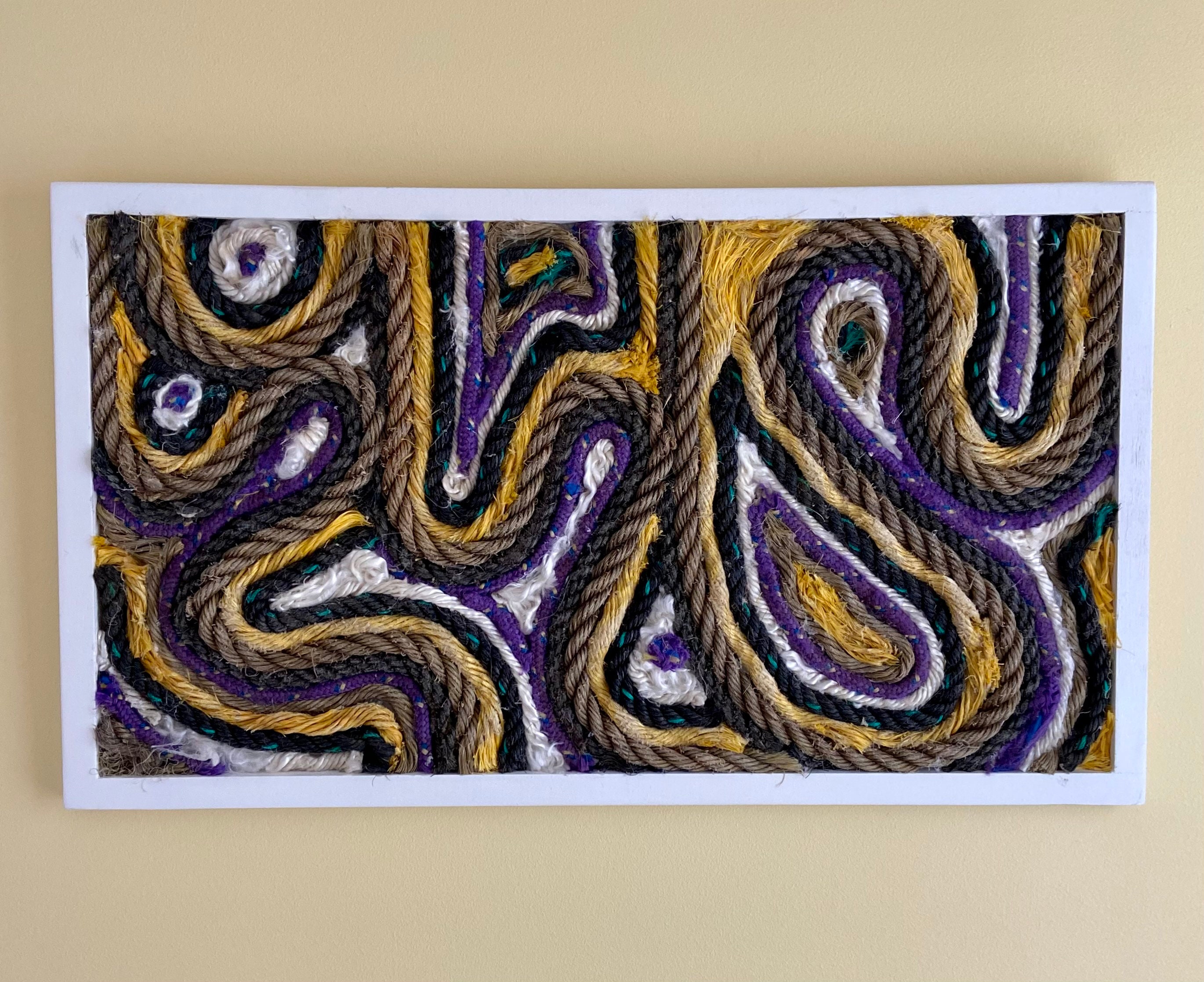 Recycled Nautical Rope Art - Etsy