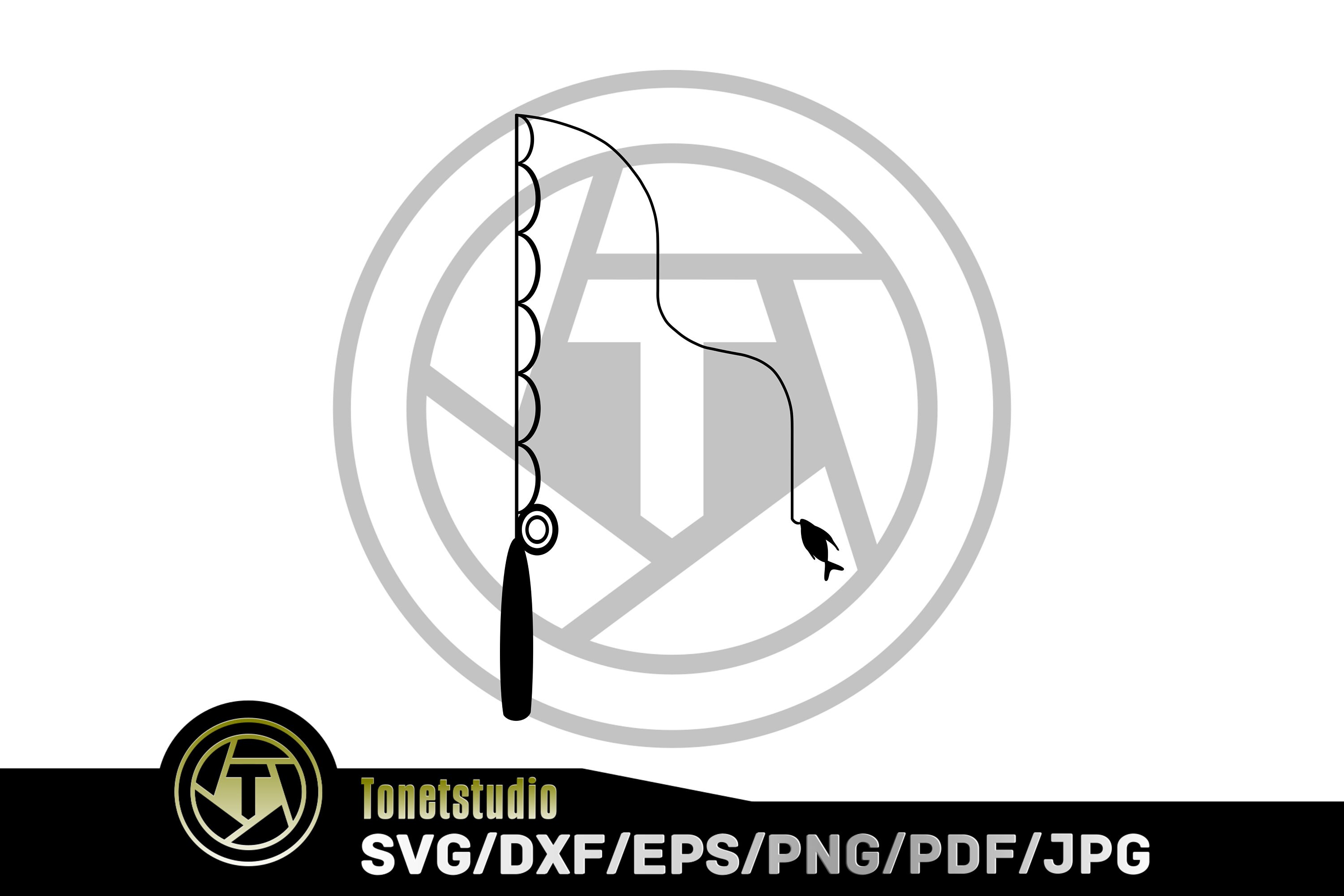 Fish Svg,hook Svg,fishing Rod Svg,fishing Svg,hunting Svg,hunt and Fish ...