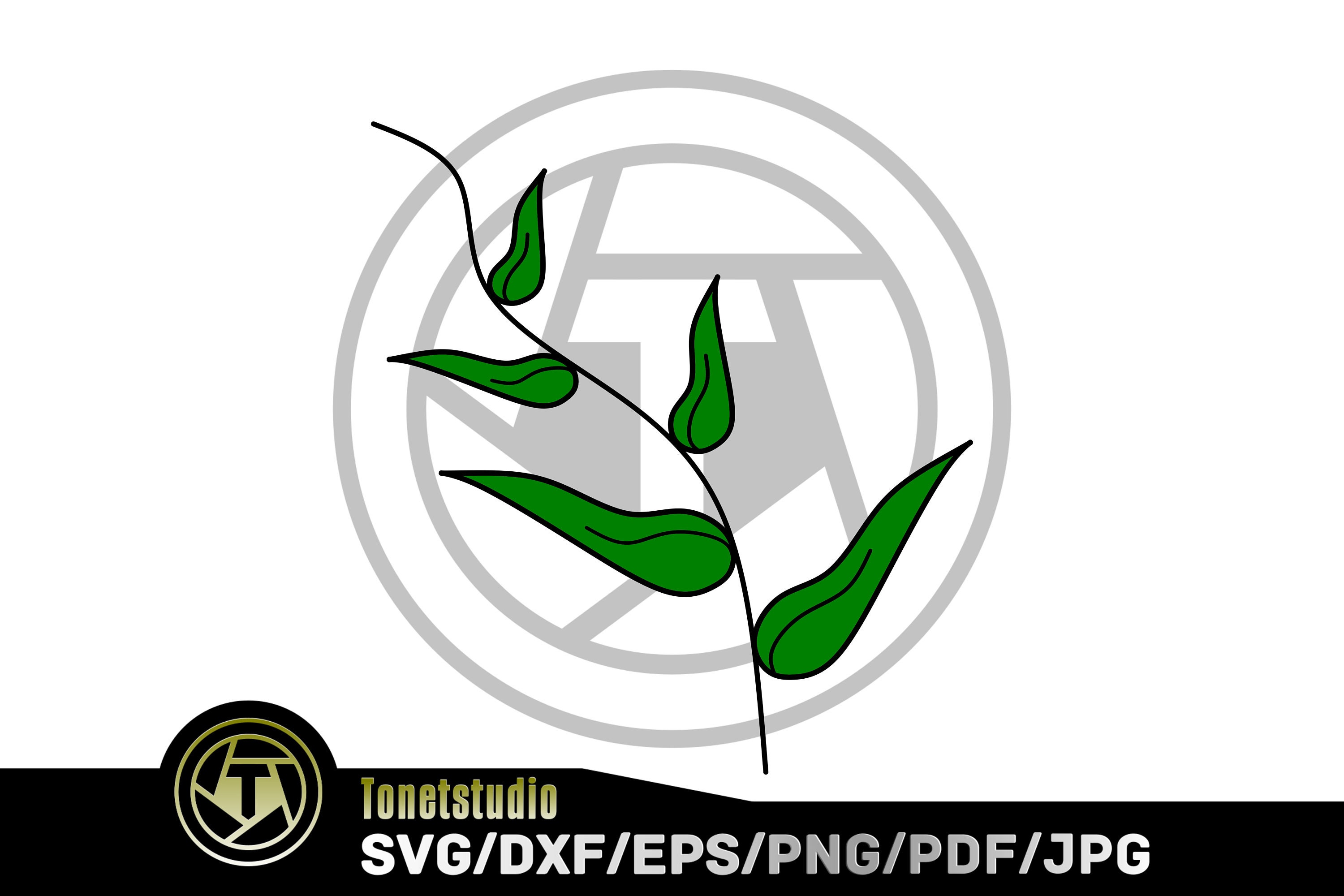 Leaves , Branches, Flowers, Succulent SVG, Plant, Botanical Svg, Flower ...