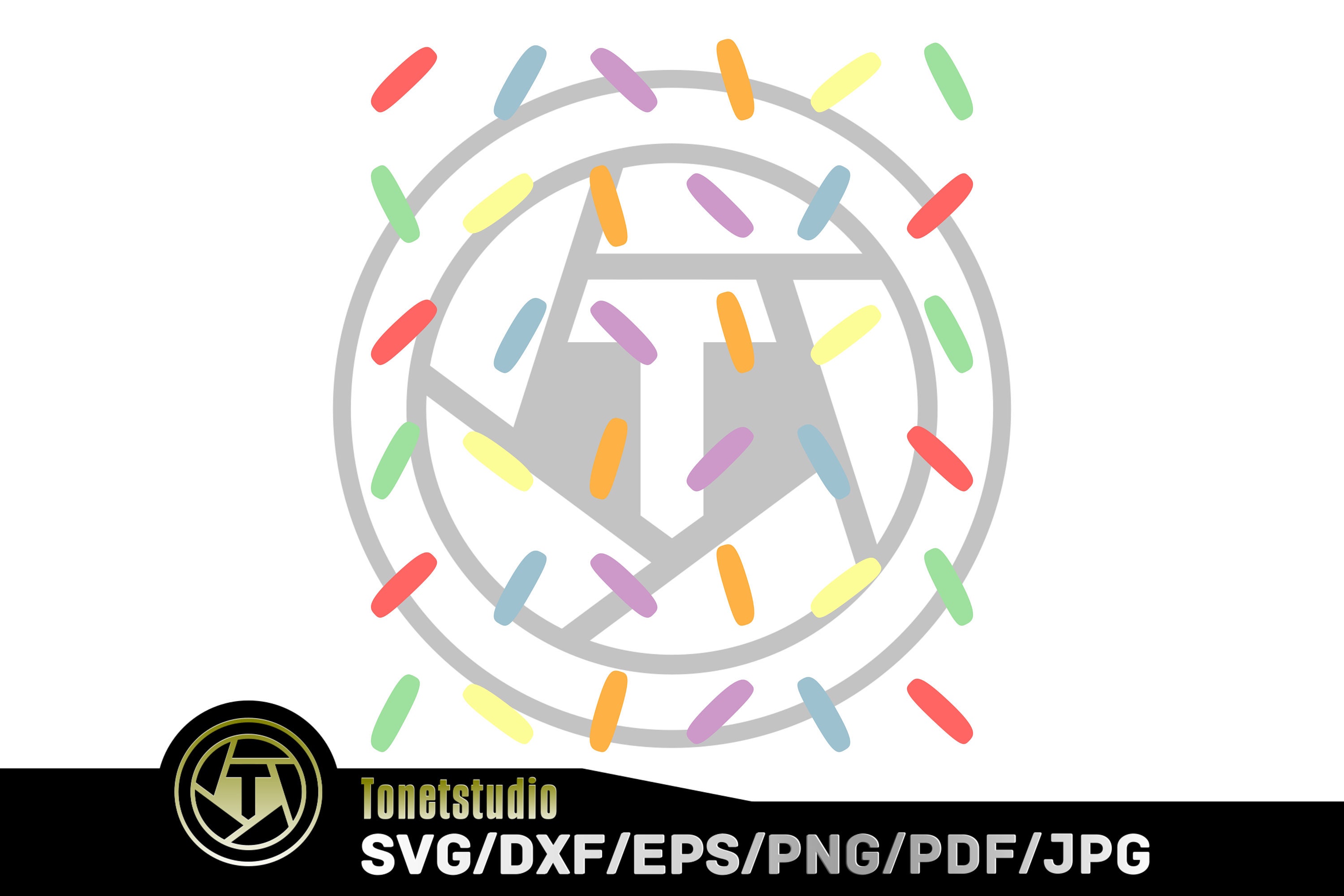 Sprinkle Svg,birthday Svg,cake Svg,donut Svg,donut Sprinkles Svg,bakery ...