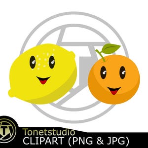 Fruits Bundle Clip Art, Fruits Clip Art Set, Tropical Fruits Clip Art ...
