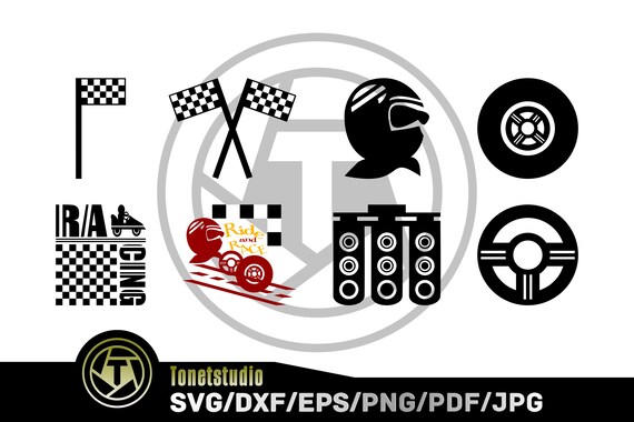 Drag racing svg nascar svg racing svg bandera a cuadros - Etsy México