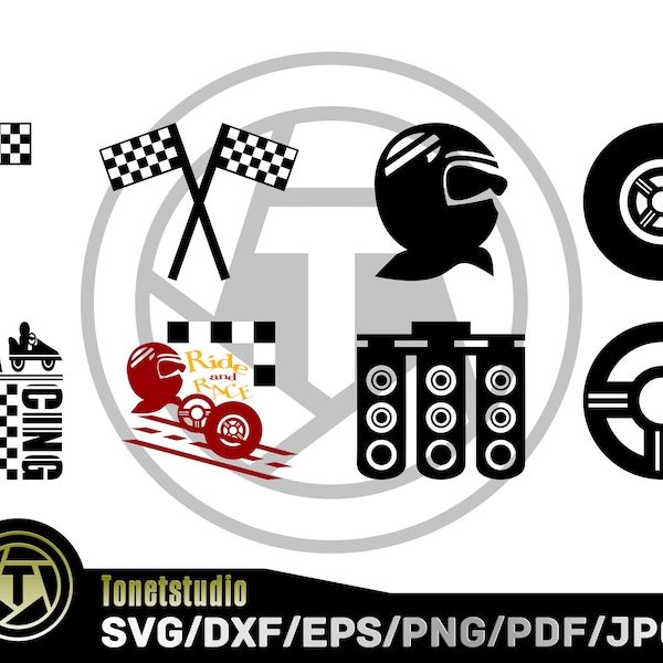 Drag Racing Svg - Etsy