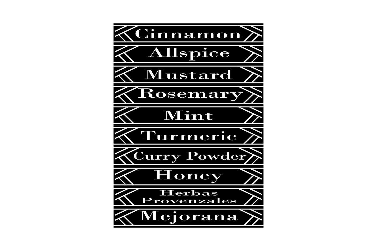 50 Herb Svg,spice Labels Svg, Herb Labels Svg,canister Labels Svg ...
