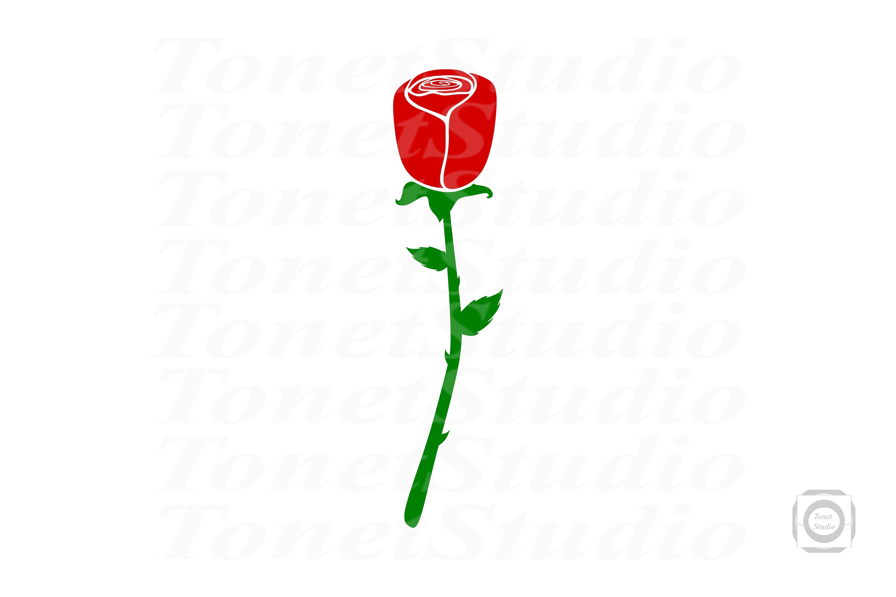 Rose Bundle Svgrose Svgrose Clipartroses Svgflowers | Etsy