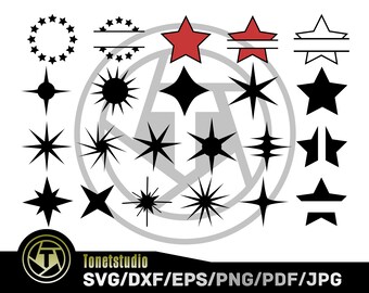 Star Svgstar Clipartstar Vectorstar Svgshapes Svgstar - Etsy