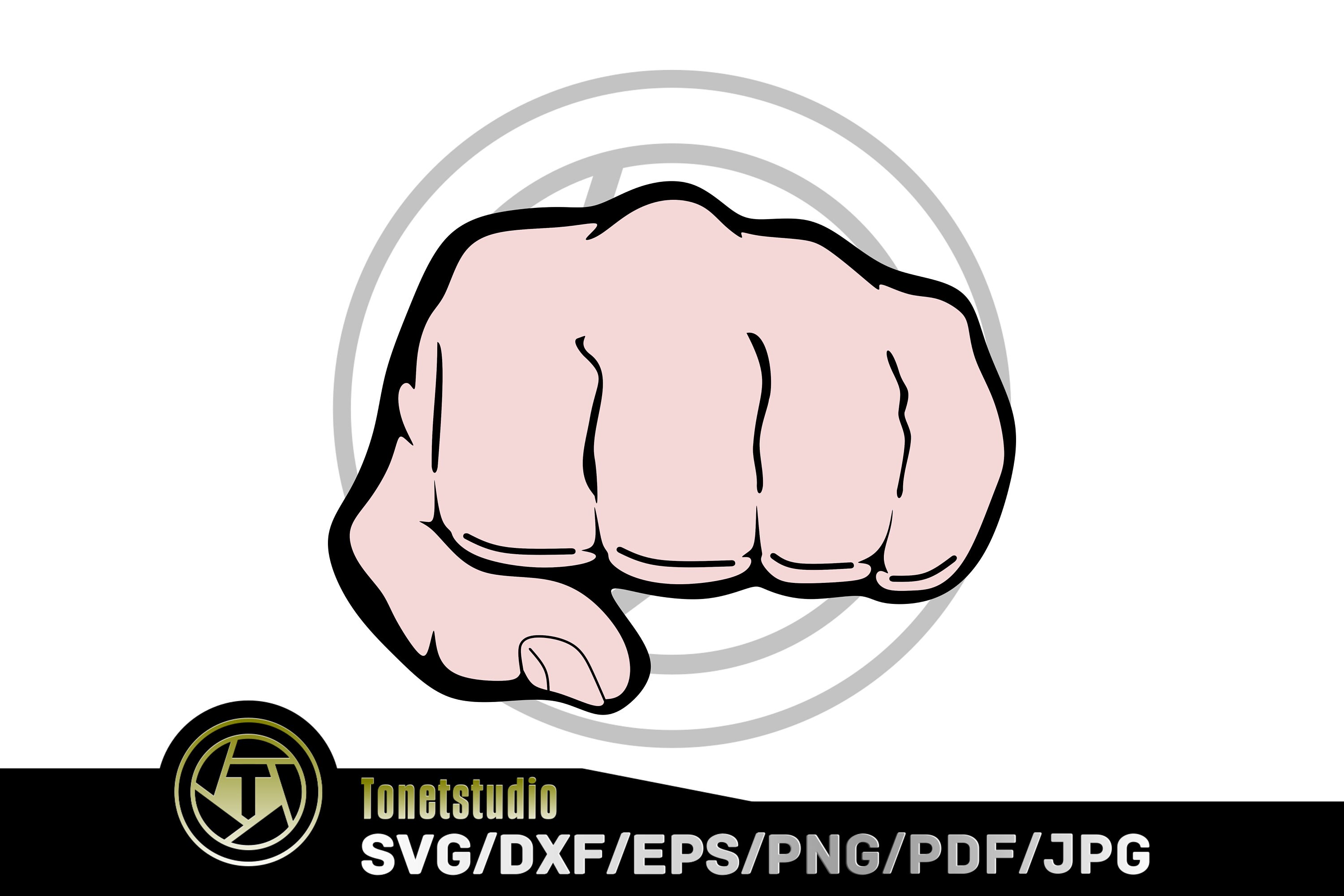 Fist Svgpunch Svgfight Svgfighter Svgfist Punch Svgfist - Etsy