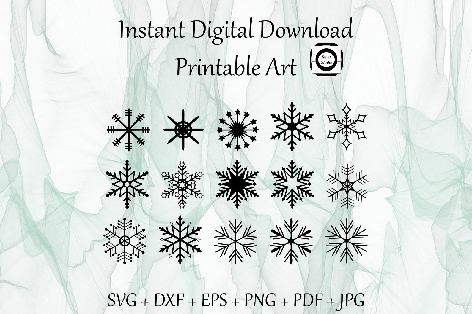 Snowflakes Svg,winter Svg,xmas Snow Svg,holiday Svg,snow Svg,ice Svg ...