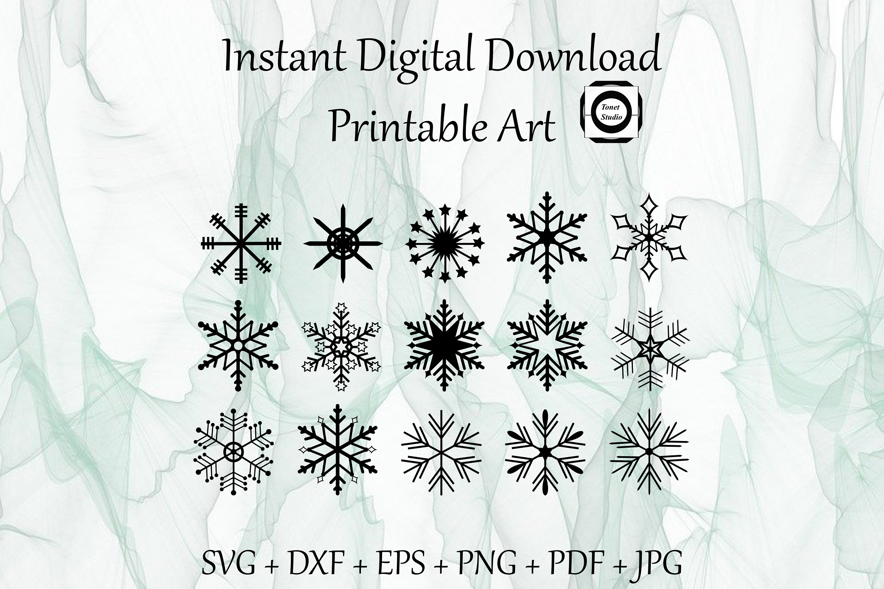 Snowflakes Svg,winter Svg,xmas Snow Svg,holiday Svg,snow Svg,ice Svg ...