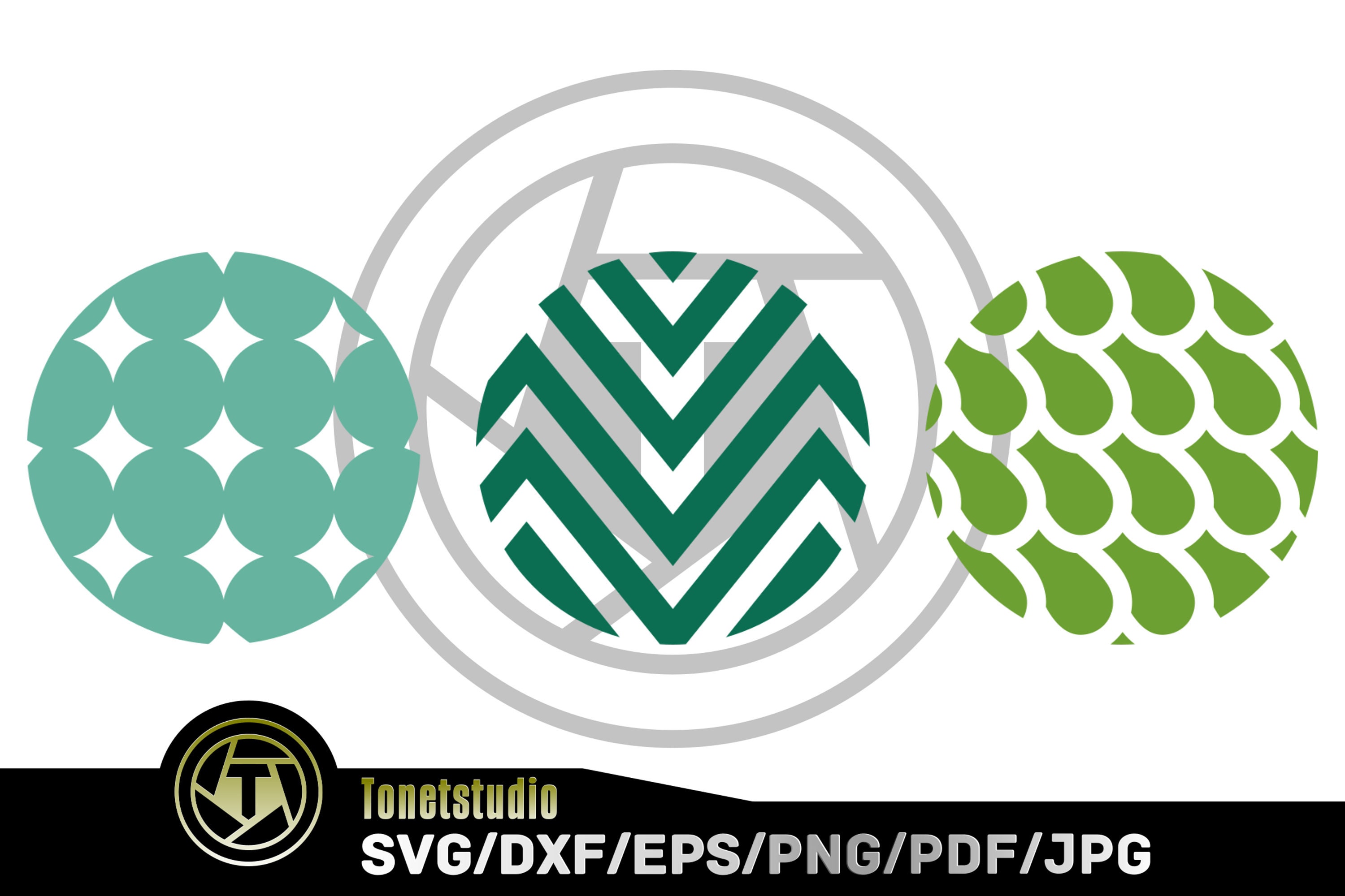 20 Circle Patterns Svgkeychain Pattern Svgkeychain - Etsy