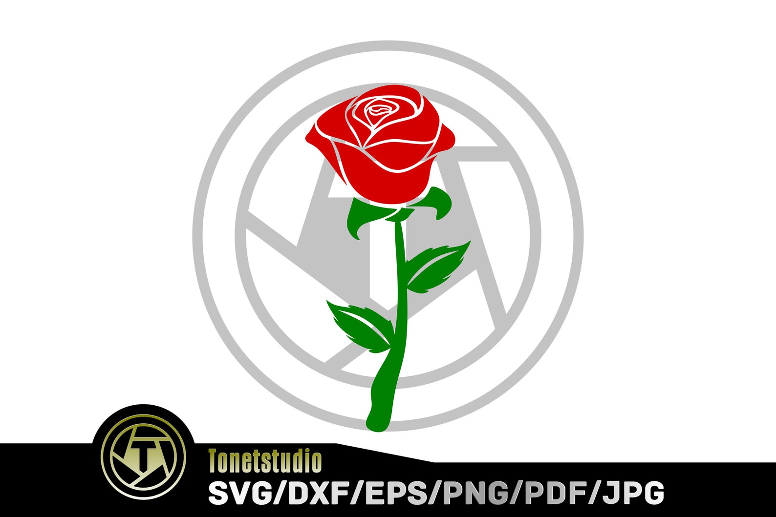 Rose Bundle Svgrose Svgrose Clipartroses Svgflowers - Etsy